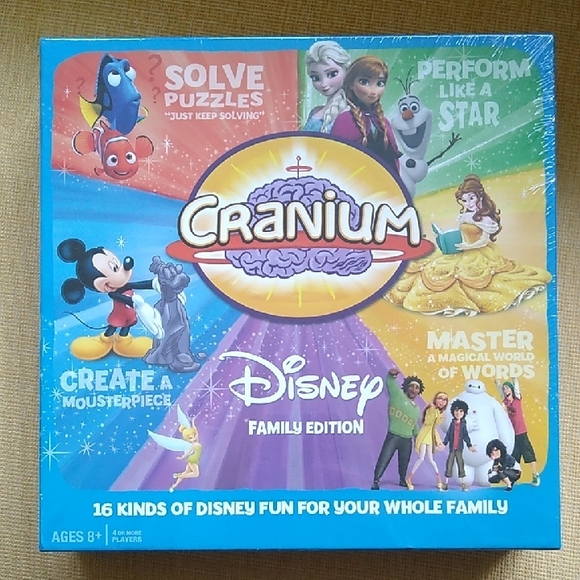 Disney | Games | Disney Cranium Family Edition Board Game | Poshmark